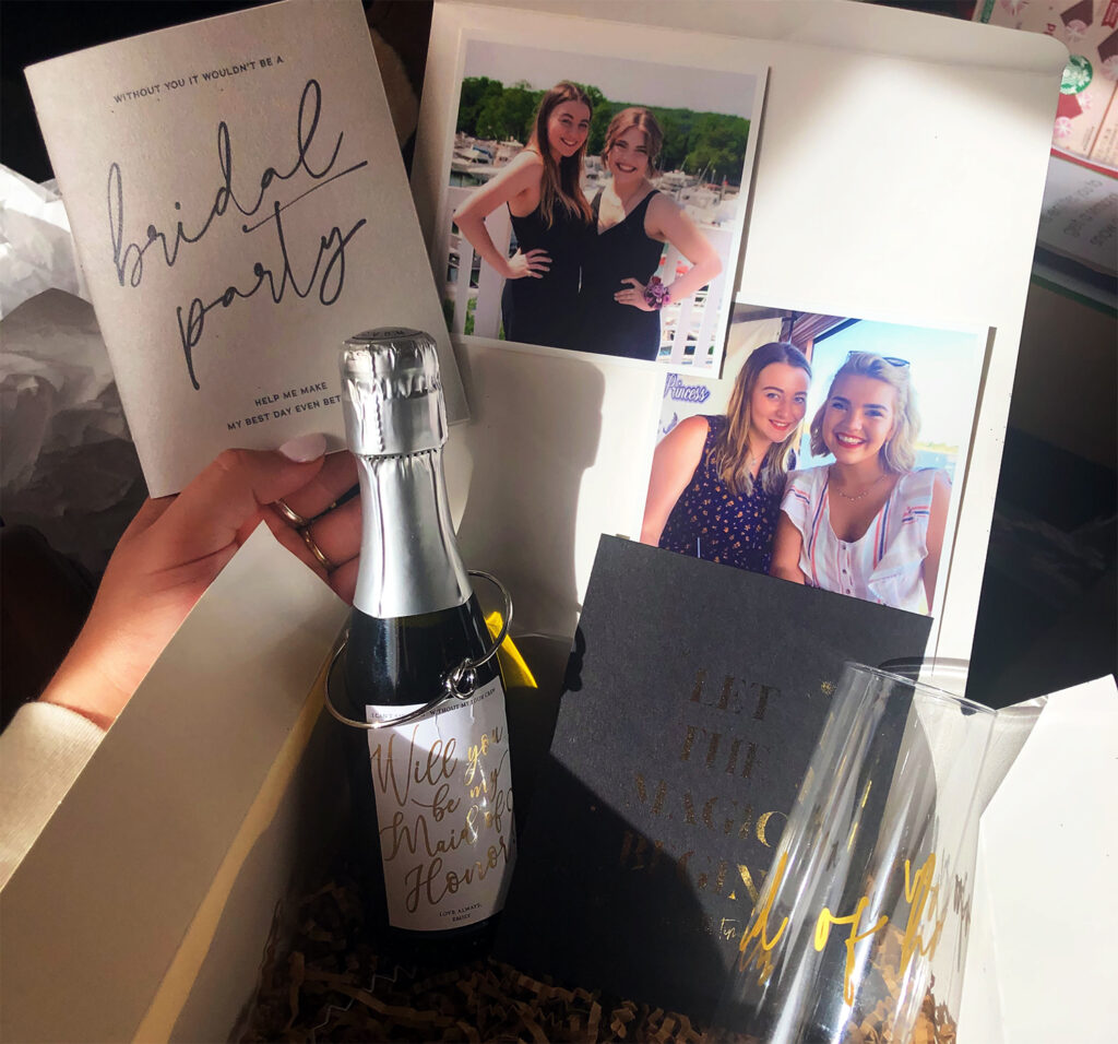 Designing my Bridesmaid Proposal Boxes - Emily Lynn Caulfield